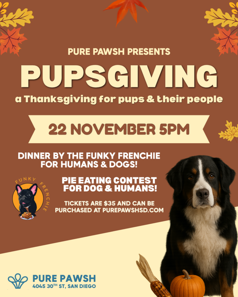 Pupsgiving: Dinner Party & Pie Eating Contest for Pups and their people ...